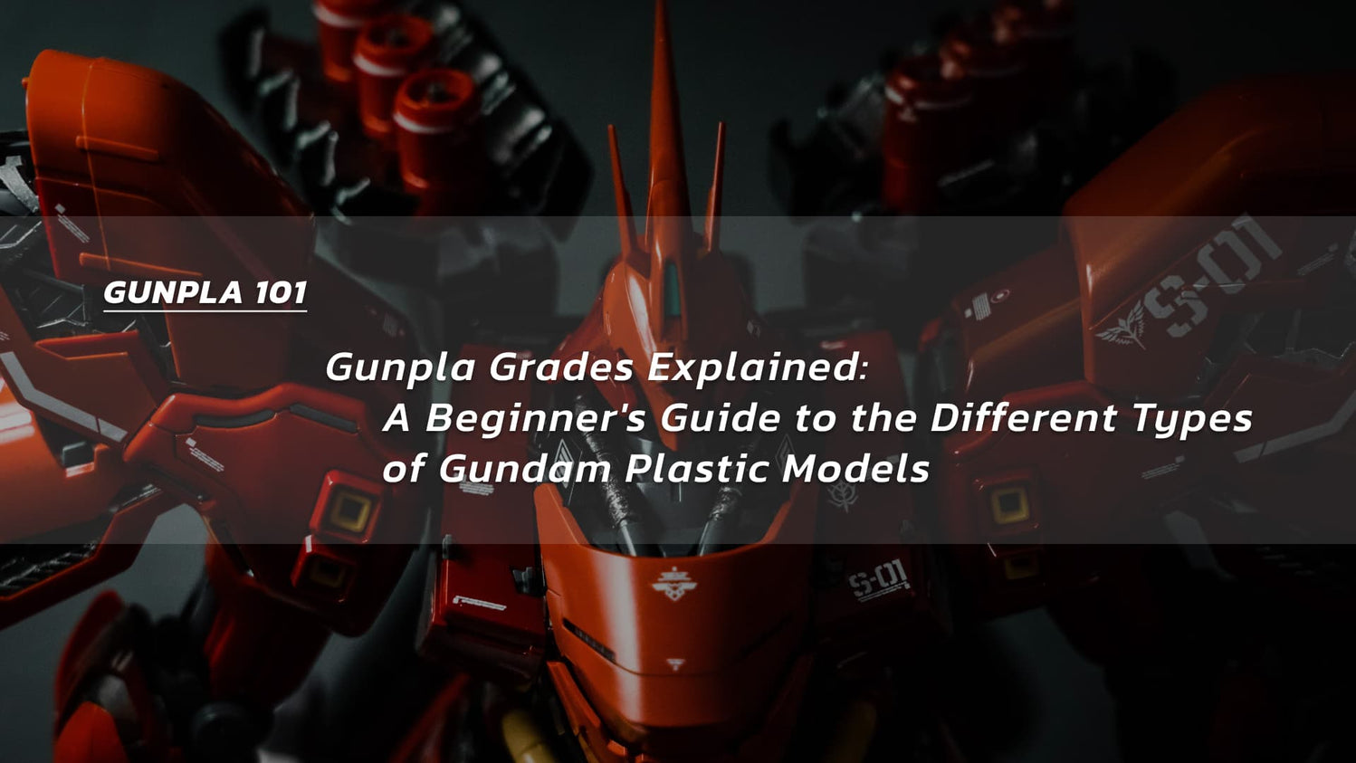 Gunpla Grades Explained: A Beginner's Guide to the Different Types of ...