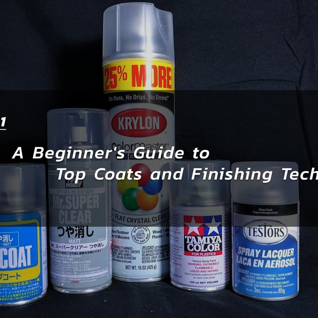 Gunpla building 101: A Beginner's Guide to Top Coats and Finishing Tec ...