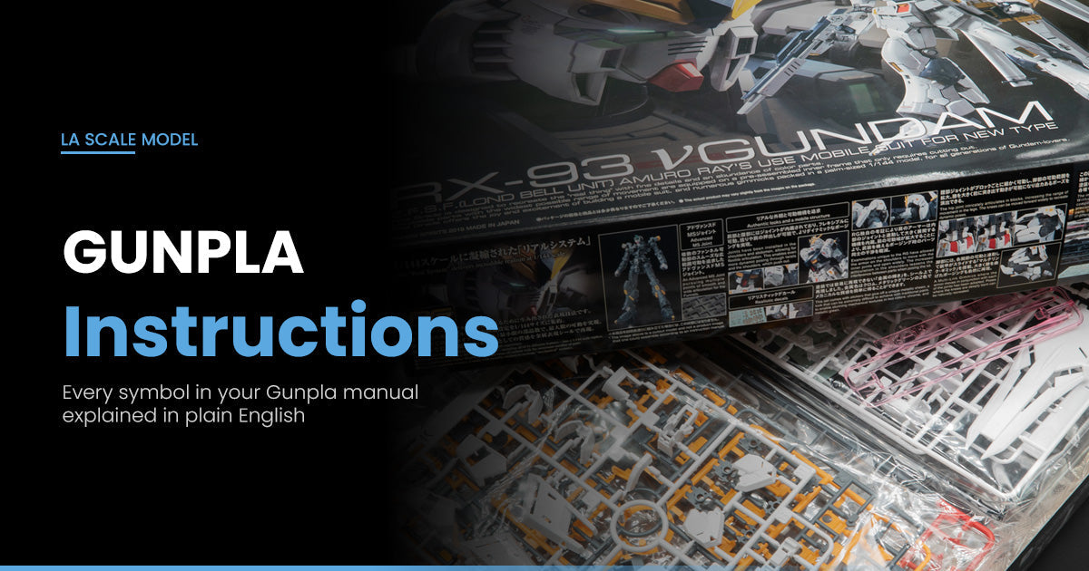 How to Read Gunpla Instructions: Every Symbol Explained