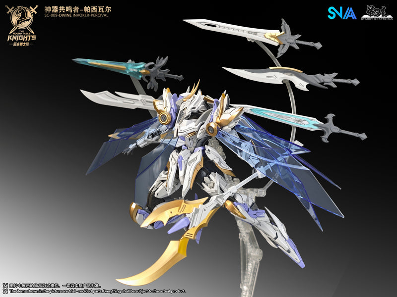 SNAA 1/144 BE The Round Table Knights - Divine Invoker Percival Deluxe ...