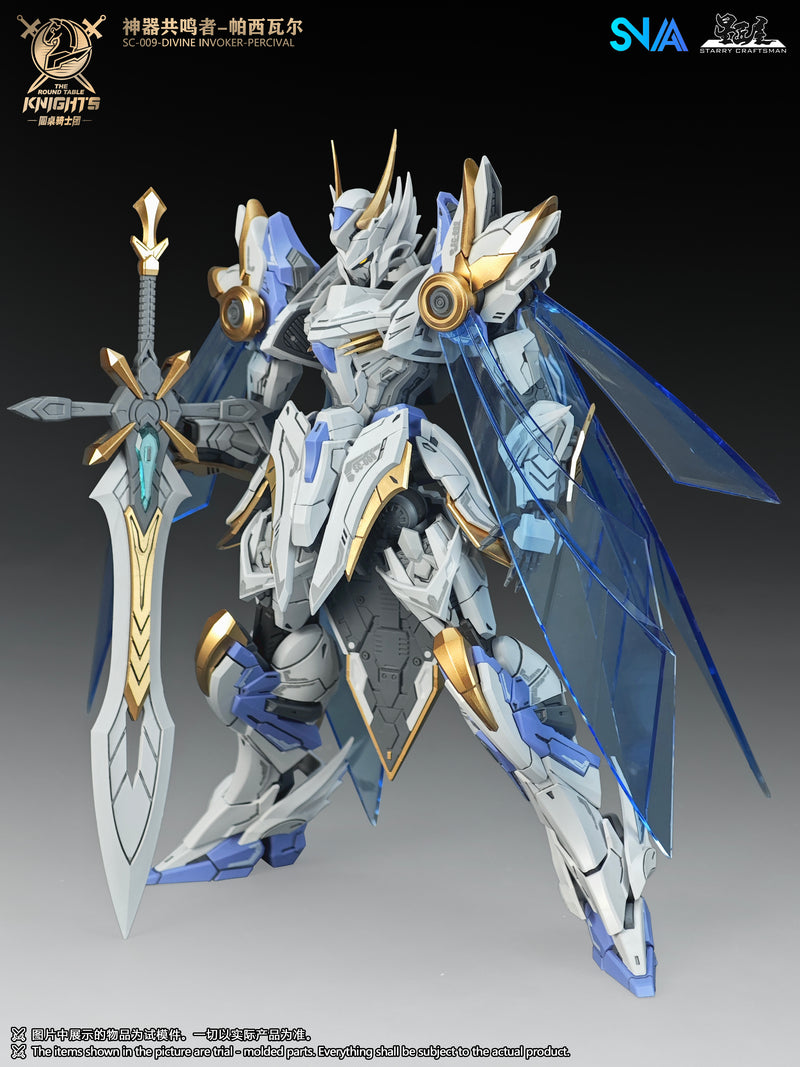 SNAA 1/144 BE The Round Table Knights - Divine Invoker Percival Deluxe ...