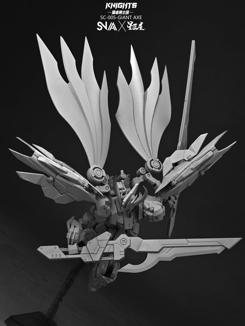SNAA 1/144 BE The Round Table Knights - Giant Axe Lancelot | 3rd Party ...