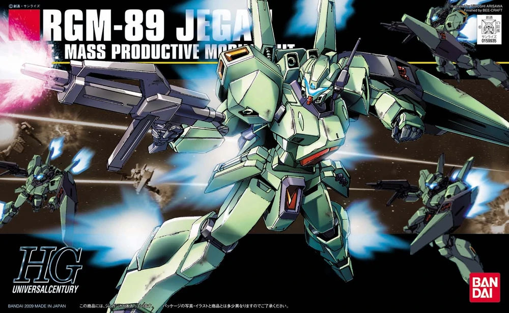 HG 1/144 HGUC RGM-89 Jegan | Bandai Gundam Gunpla Kit | LA Scale Model